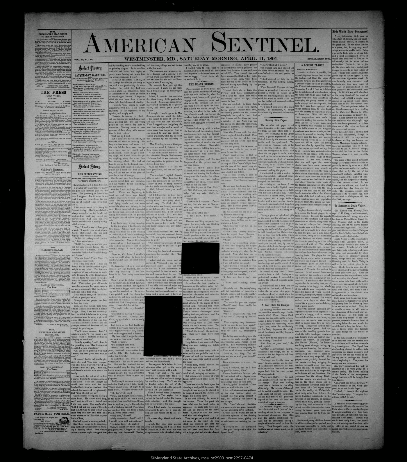 Maryland State Archives American Sentinel Collection MSA SC 2900 , msa_sc2900_scm2297-0474