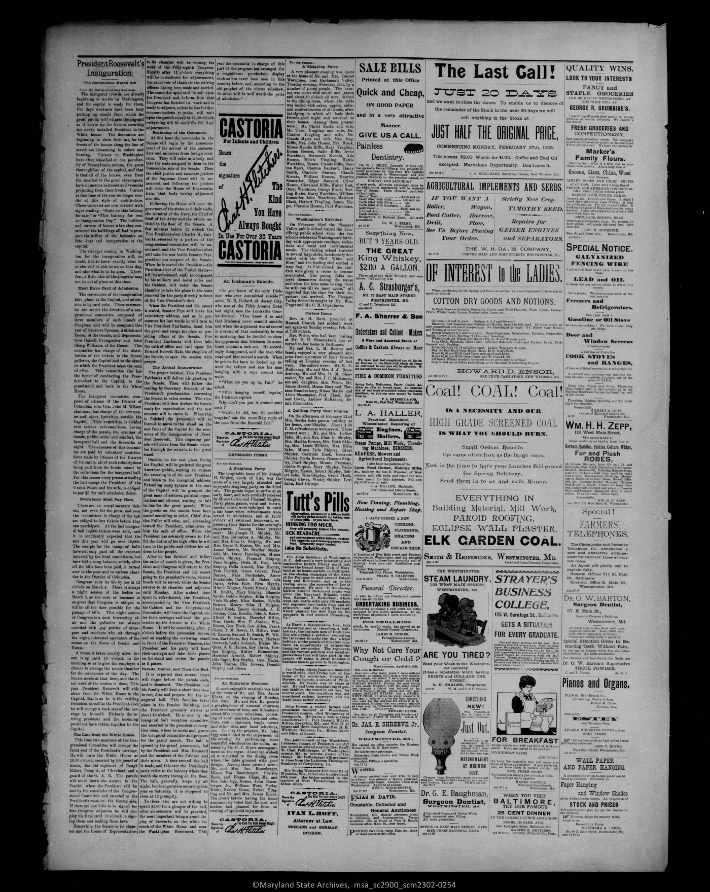 Maryland State Archives American Sentinel Collection MSA SC 2900 , msa ...