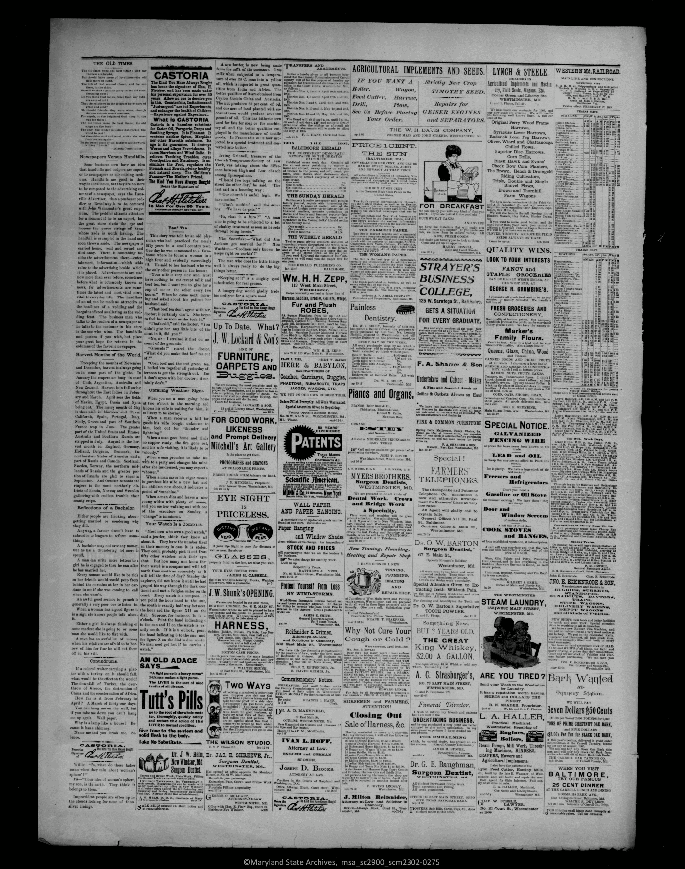 Maryland State Archives American Sentinel Collection MSA SC 2900 , msa_sc2900_scm2302-0275