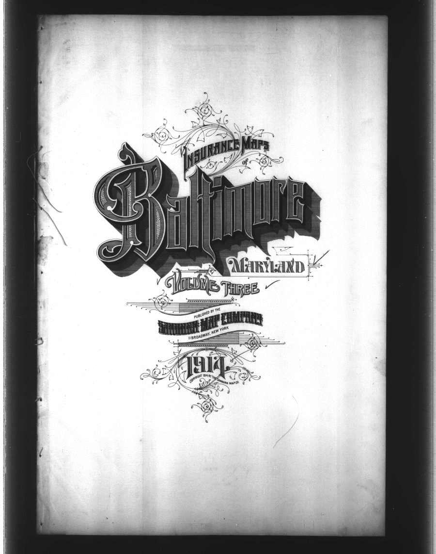 Sanborn Insurance Maps Maryland, msa_scm2600-0255