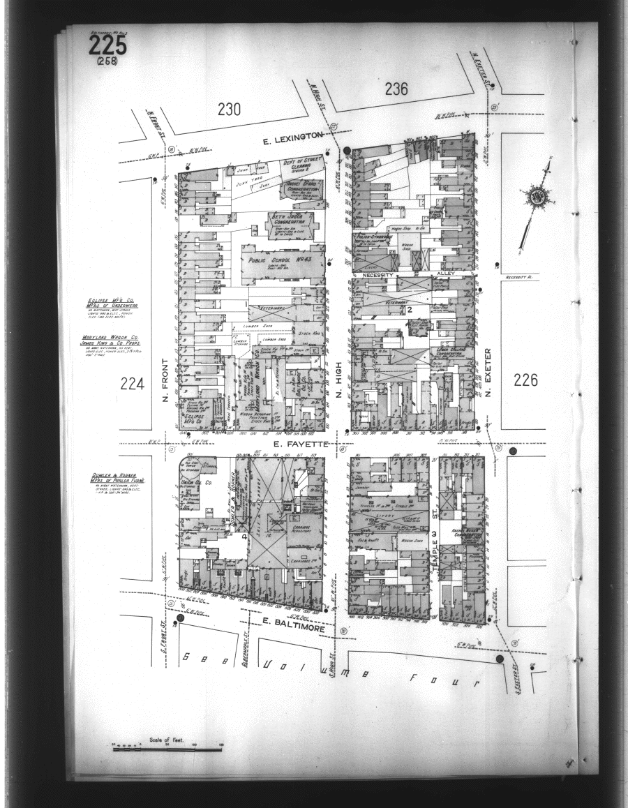 Sanborn Insurance Maps Maryland, msa_scm2600-0267