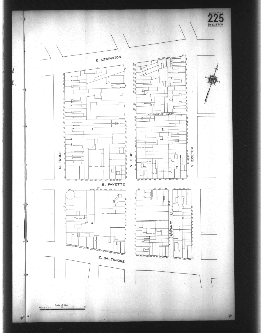 Sanborn Insurance Maps Maryland, msa_scm2600-0268