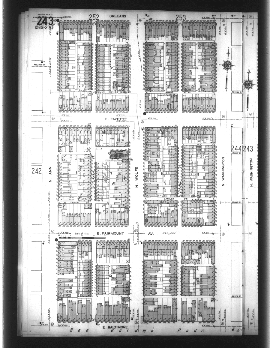 Sanborn Insurance Maps Maryland, msa_scm2600-0293