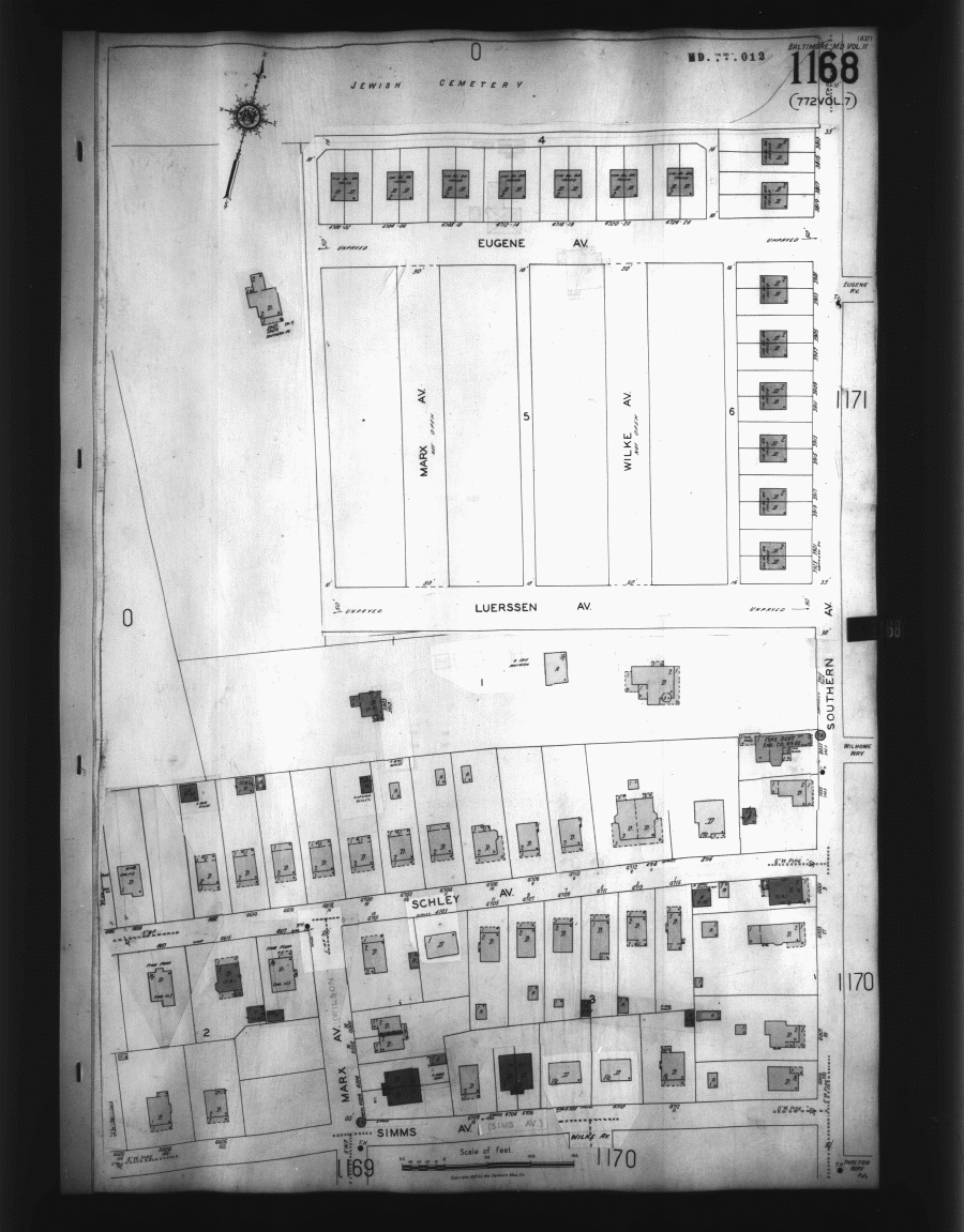 Sanborn Insurance Maps Maryland, msa_scm2603-0563