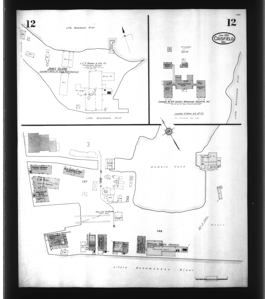 Sanborn Insurance Maps Maryland, msa_scm2862-0135