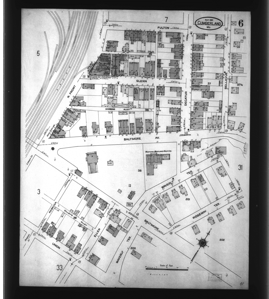 Sanborn Insurance Maps Maryland, msa_scm2862-0254