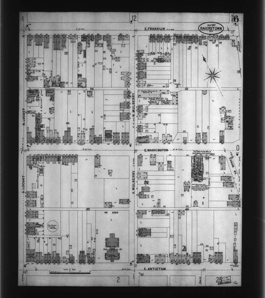 Sanborn Insurance Maps Maryland, msa_scm2864-0050