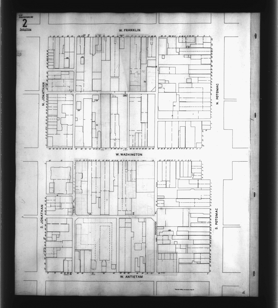 Sanborn Insurance Maps Maryland, msa_scm2864-0294