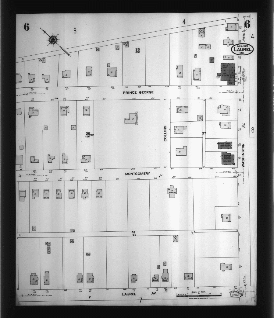 Sanborn Insurance Maps Maryland, msa_scm2865-0065