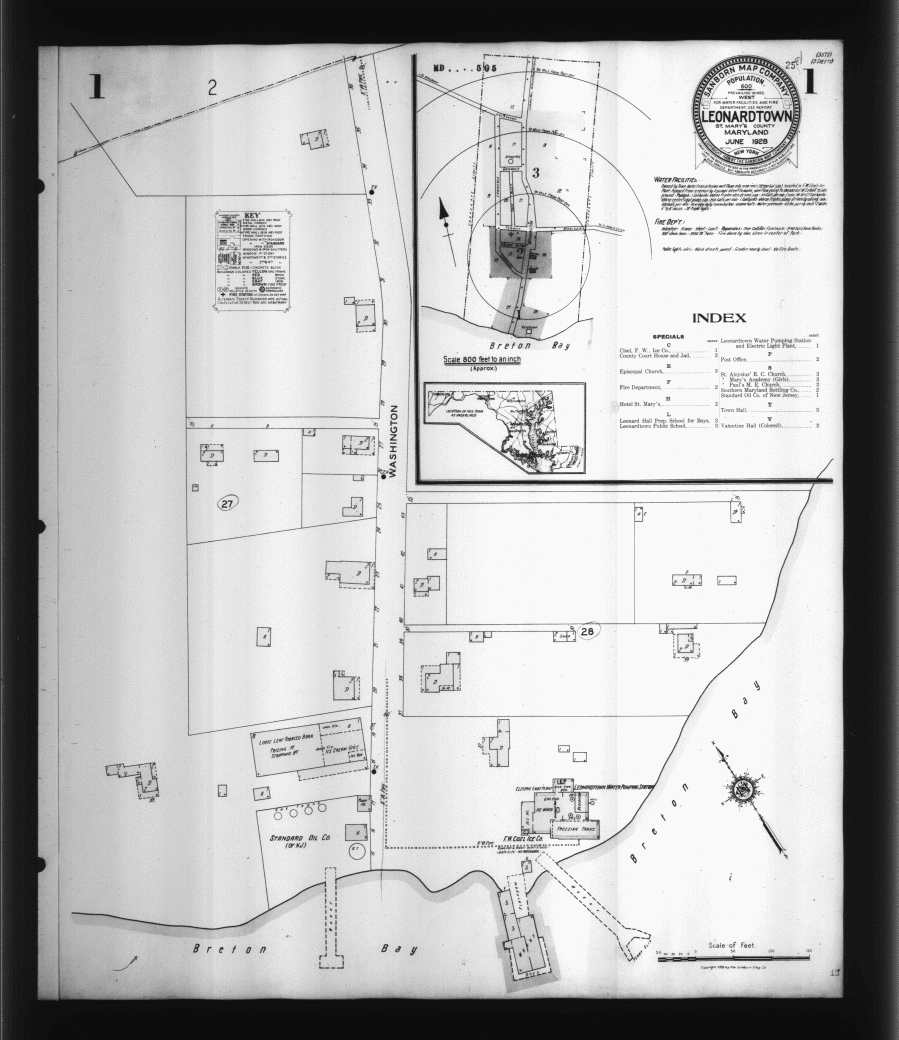 Sanborn Insurance Maps Maryland, msa_scm2865-0092