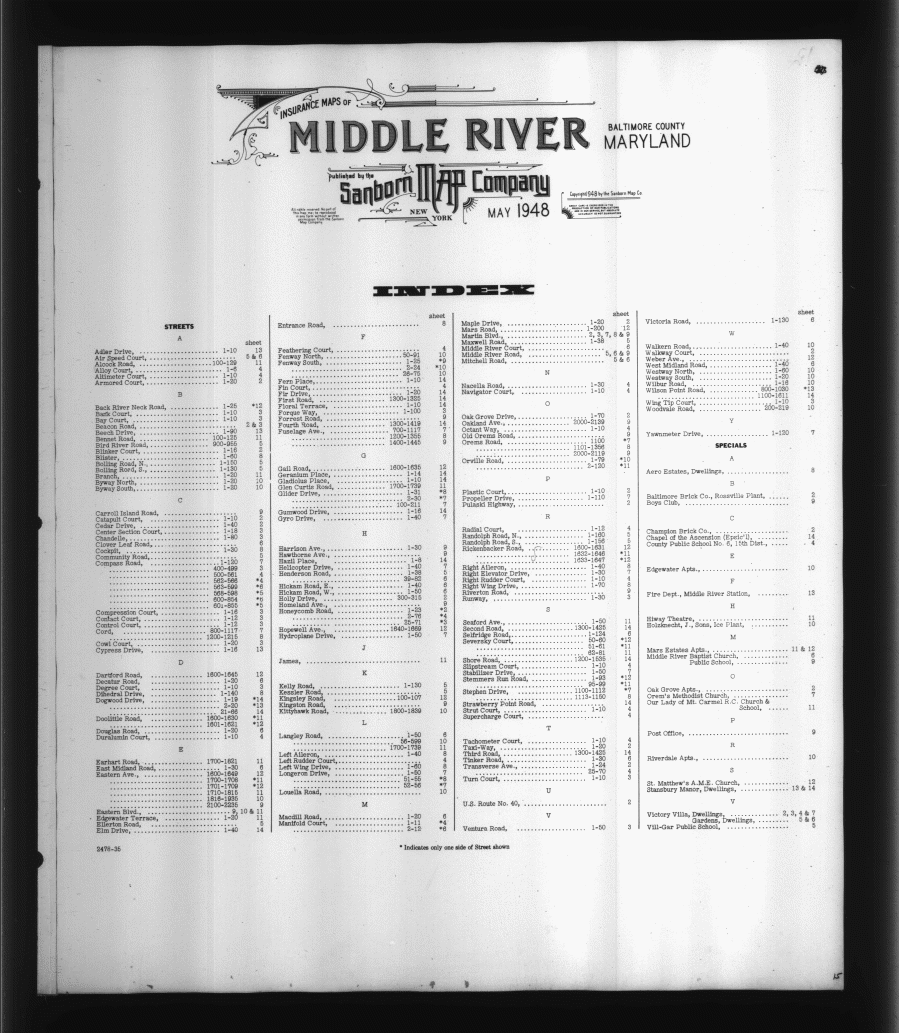 Sanborn Insurance Maps Maryland, msa_scm2865-0149