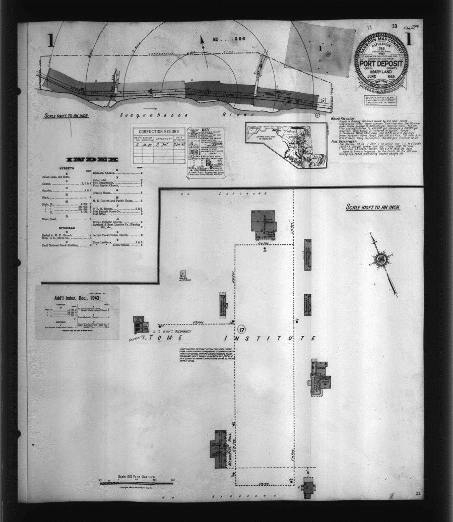 Sanborn Insurance Maps Maryland, msa_scm2865-0496