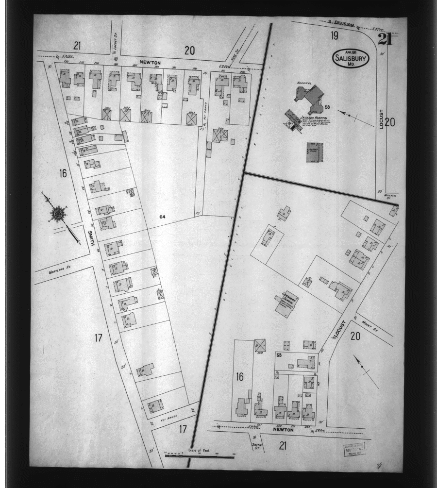 Sanborn Insurance Maps Maryland, msa_scm2866-0154