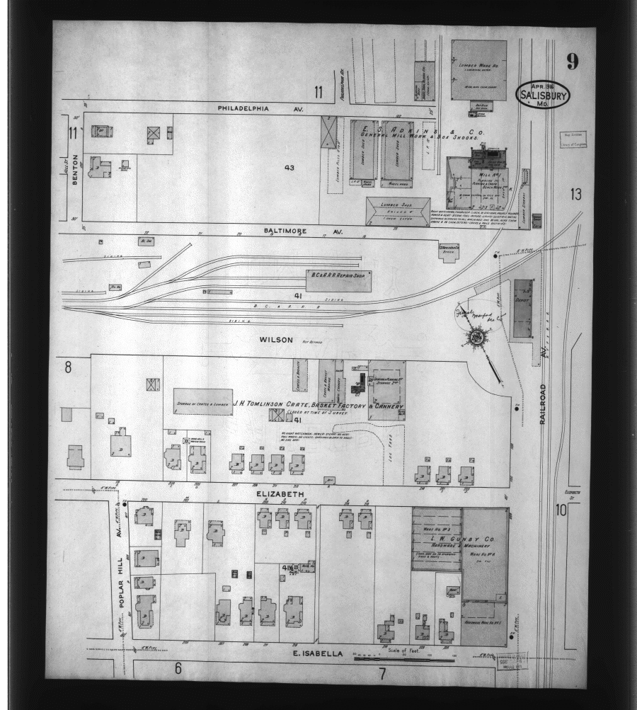 Sanborn Insurance Maps Maryland, msa_scm2866-0168