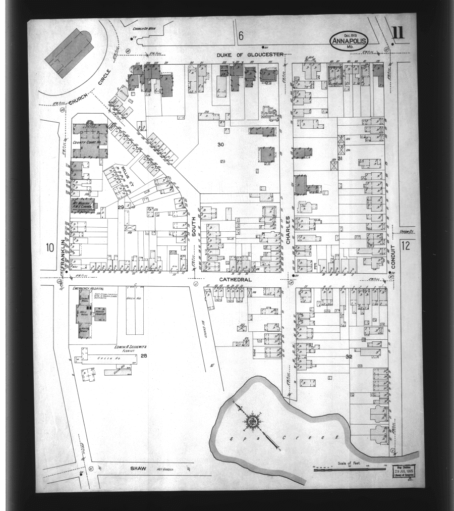 Sanborn Insurance Maps Maryland, msa_scm2926-0133
