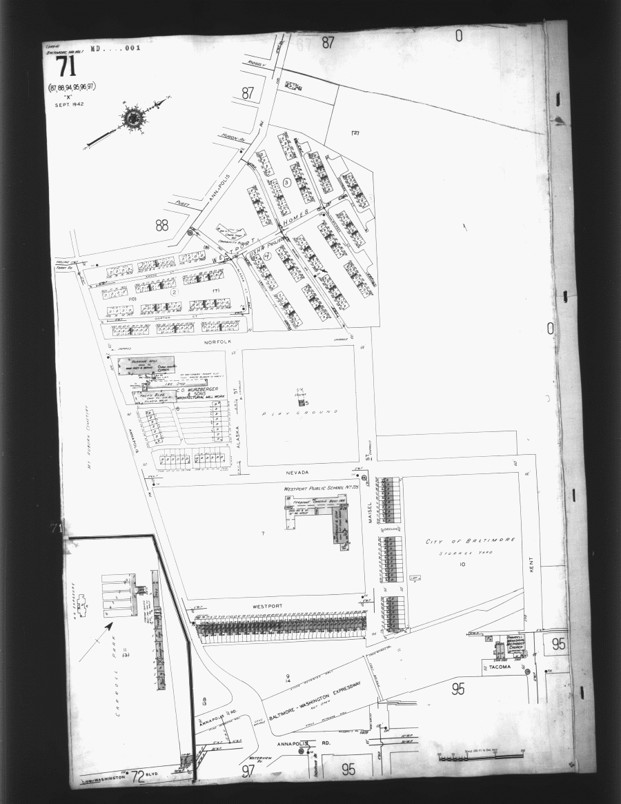 Sanborn Insurance Maps Maryland, msa_scm2928-0098