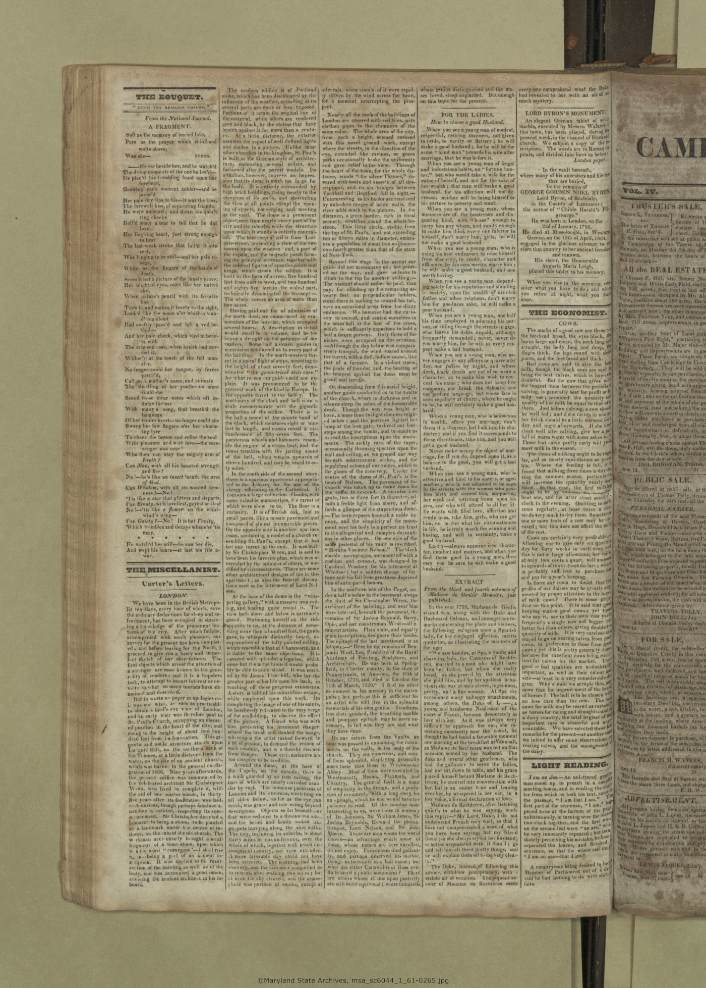 Maryland State Archives Dorchester County Historical Society Newspaper Collection MSA SC 6044 ...