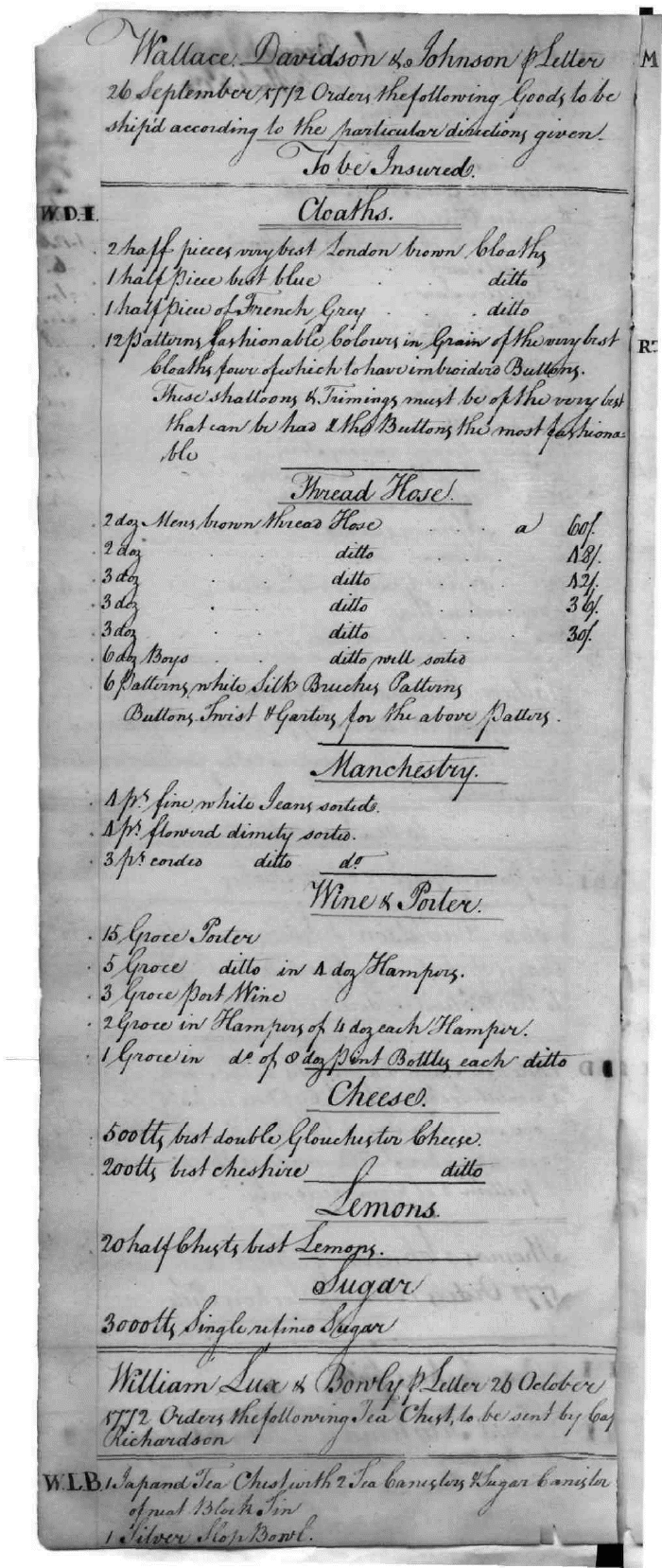 MSA S 528-27/28, 1771-1775 , wdj_order_bks-0104