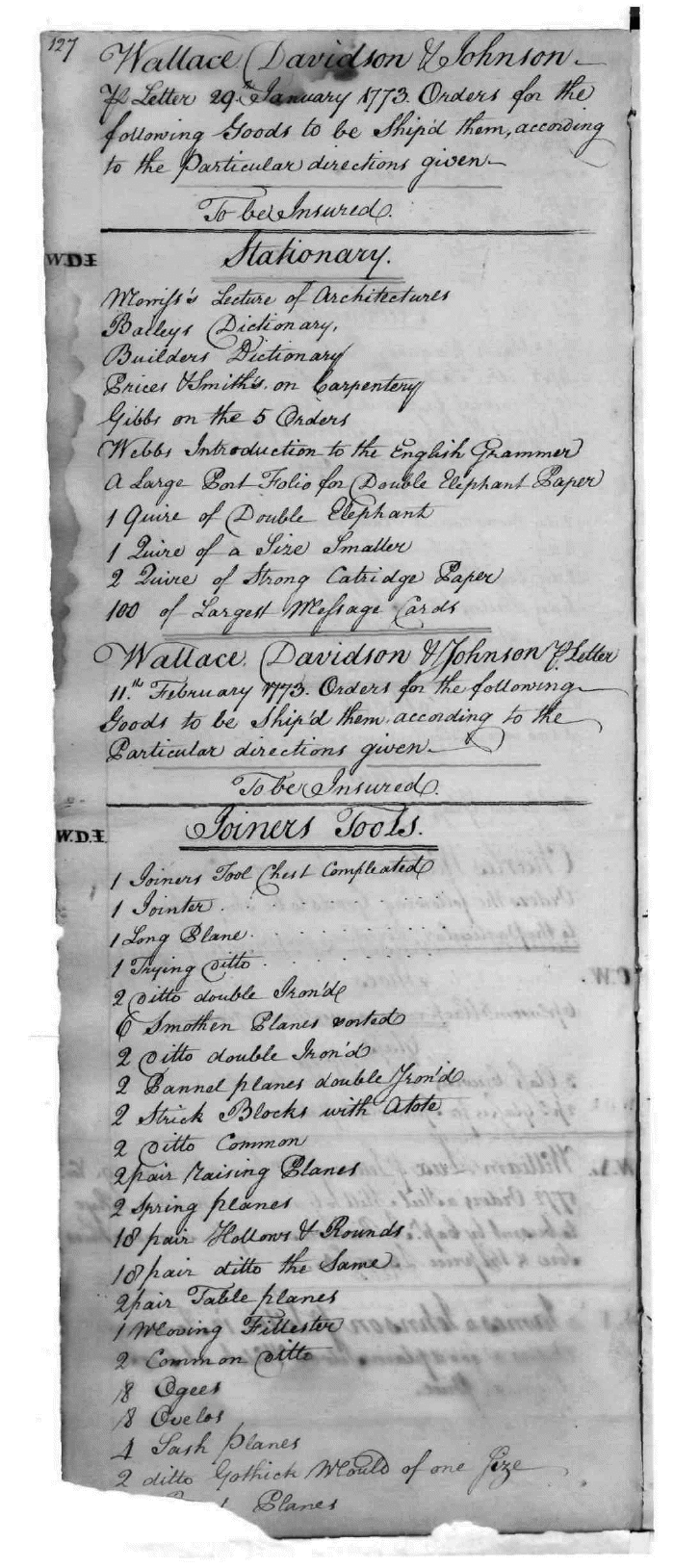 MSA S 528-27/28, 1771-1775 , wdj_order_bks-0128